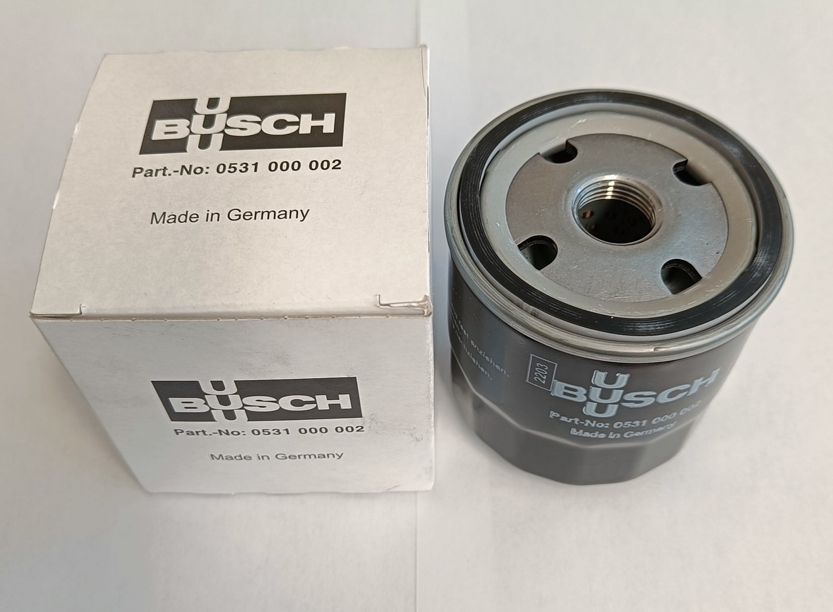 0531000002 OEM BUSCH OIL FILTER