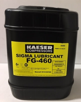 20914630 OEM HPC OIL SIGMA FLUID FOOD GRADE 460 - 19 Ltr.