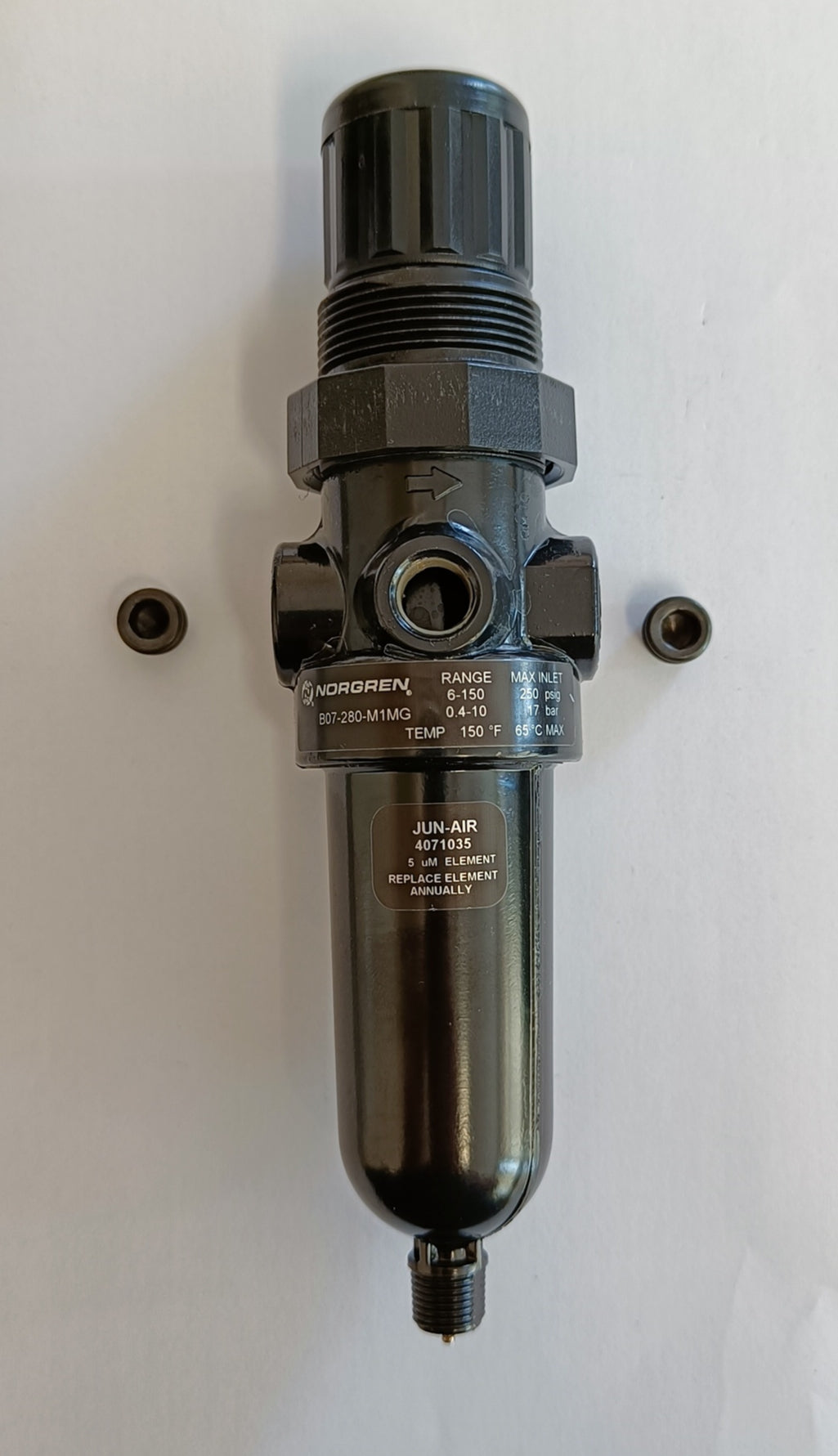 B07-280-M1MG NORGREN FILTER / REGULATOR 1/4" 5 MIC